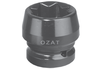 8 PT. 1" SQ. DR. X 1-11/16" 43 MM SOCKET | Ozat